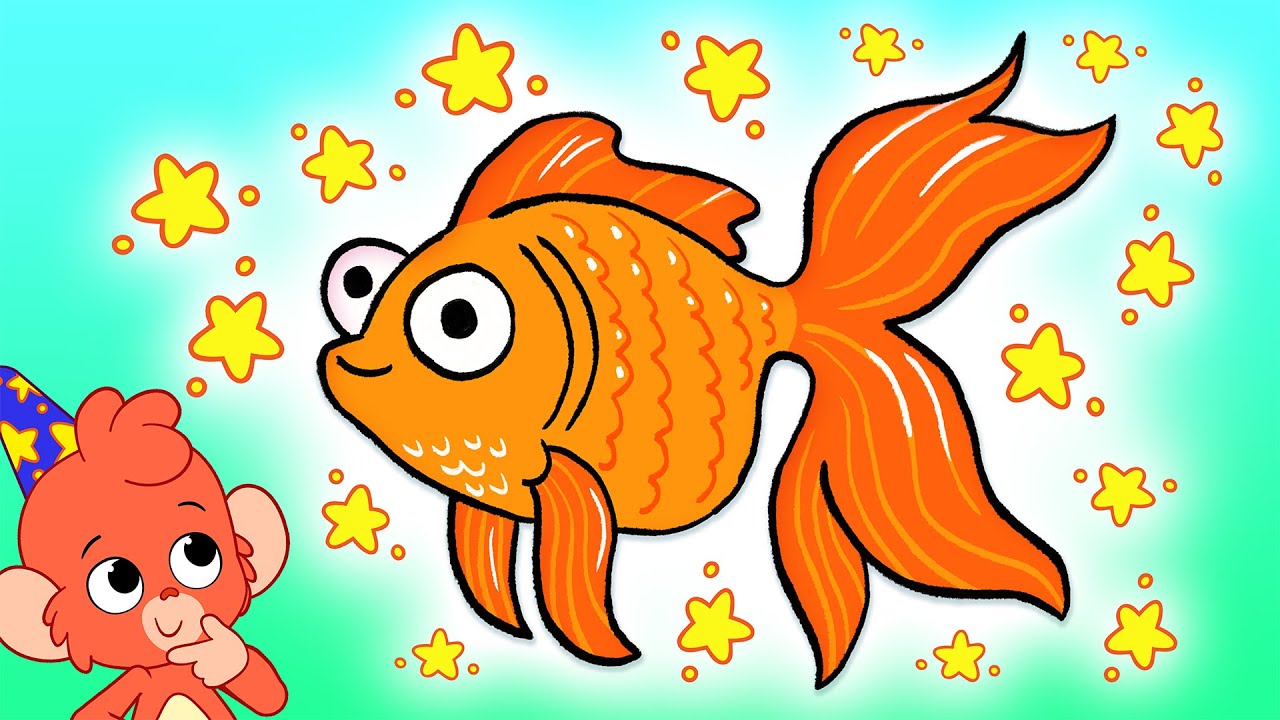 Club Baboo | Goldfish and other animals with Baboo the monkey - YouTube