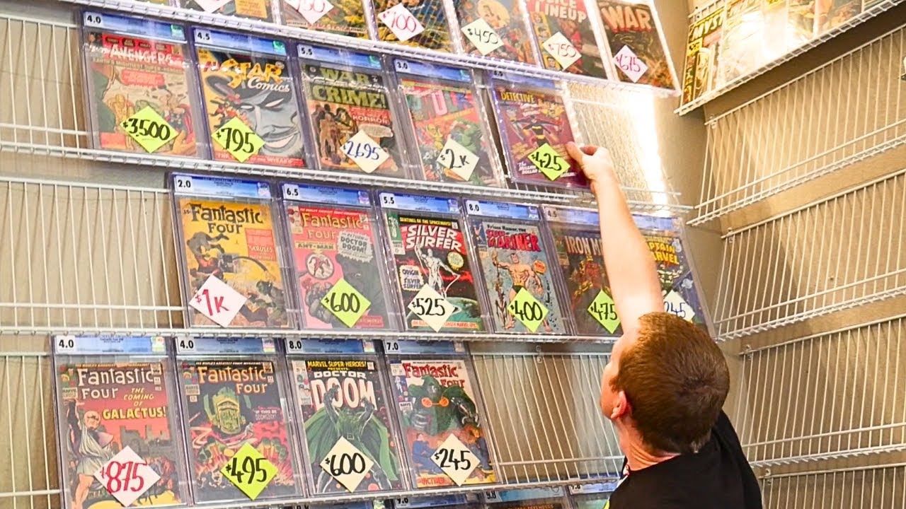 New & Old Collectors Selling Key Issue Comic Books at the Community Con ...
