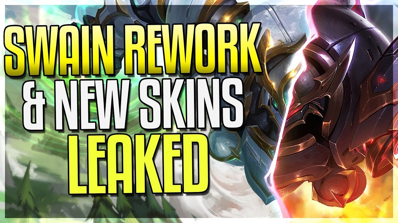SWAIN REWORK ABILITIES LEAKED & 2 NEW SKINS LEAKED! - League of Legends ...