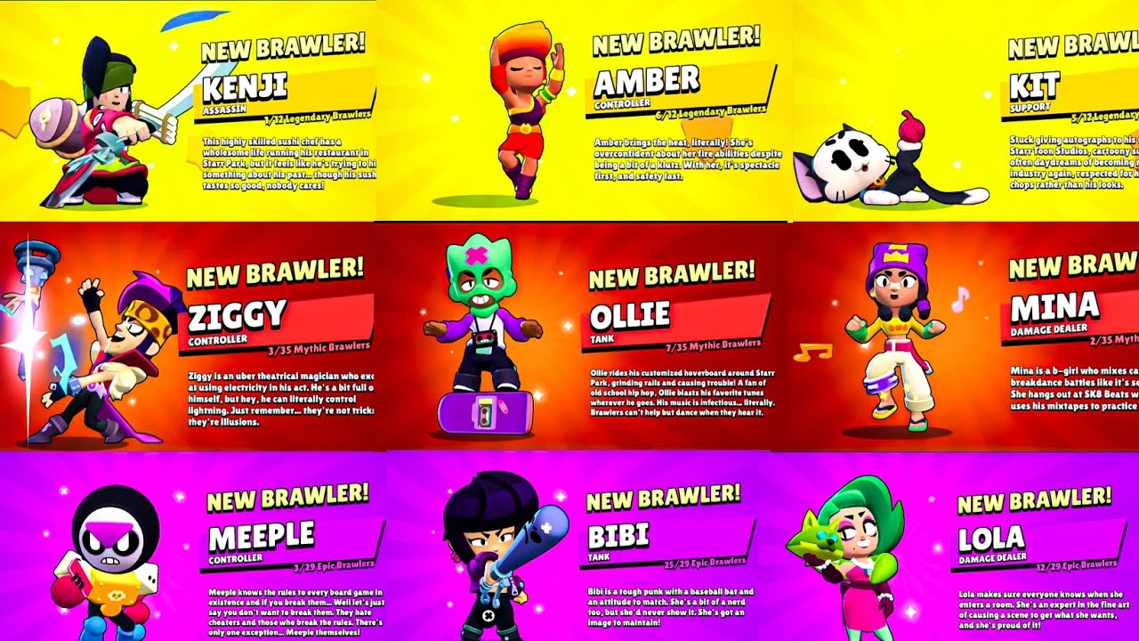 Unlocking ALL BRAWLER in Brawl Stars - YouTube
