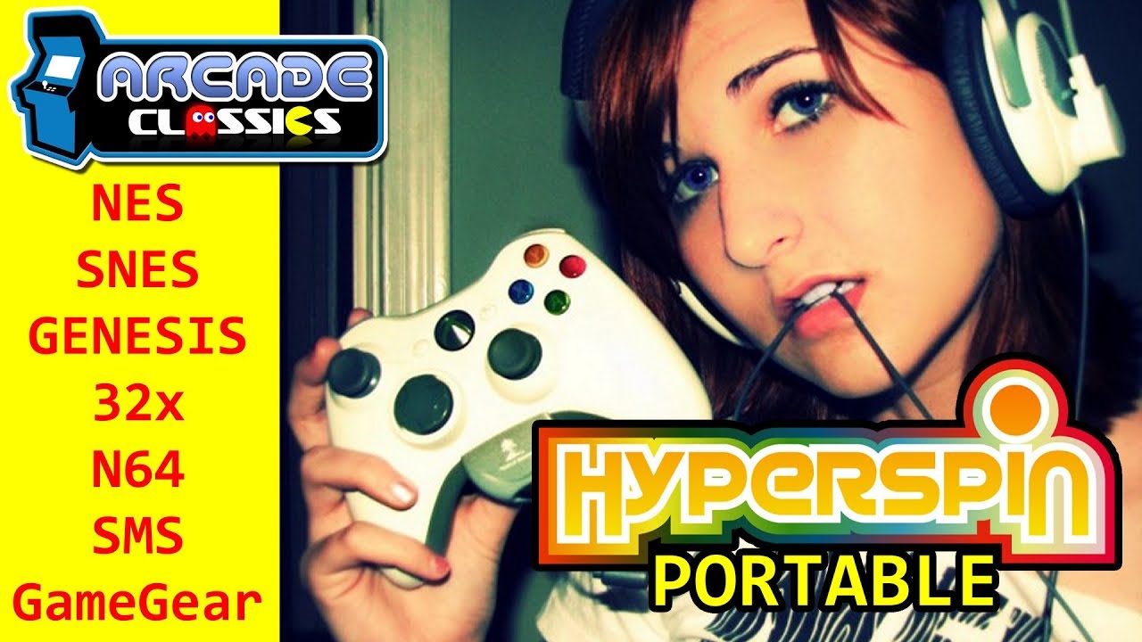 Hyperspin Portable 64GB MAME Arcade, Nintendo, Sega For Windows PC Runs ...