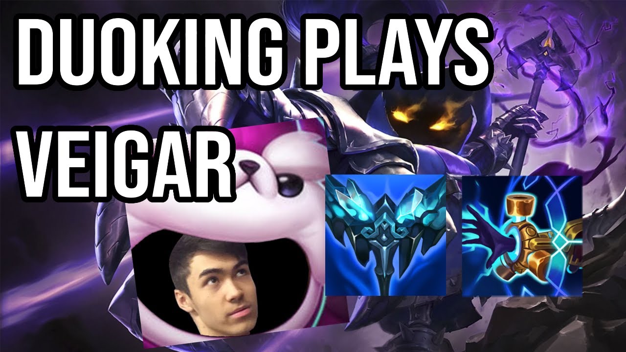 DUOKING PLAYS VEIGAR WITH THE NEW ITEMS - IS VEIGAR GOOD AGAIN? - YouTube
