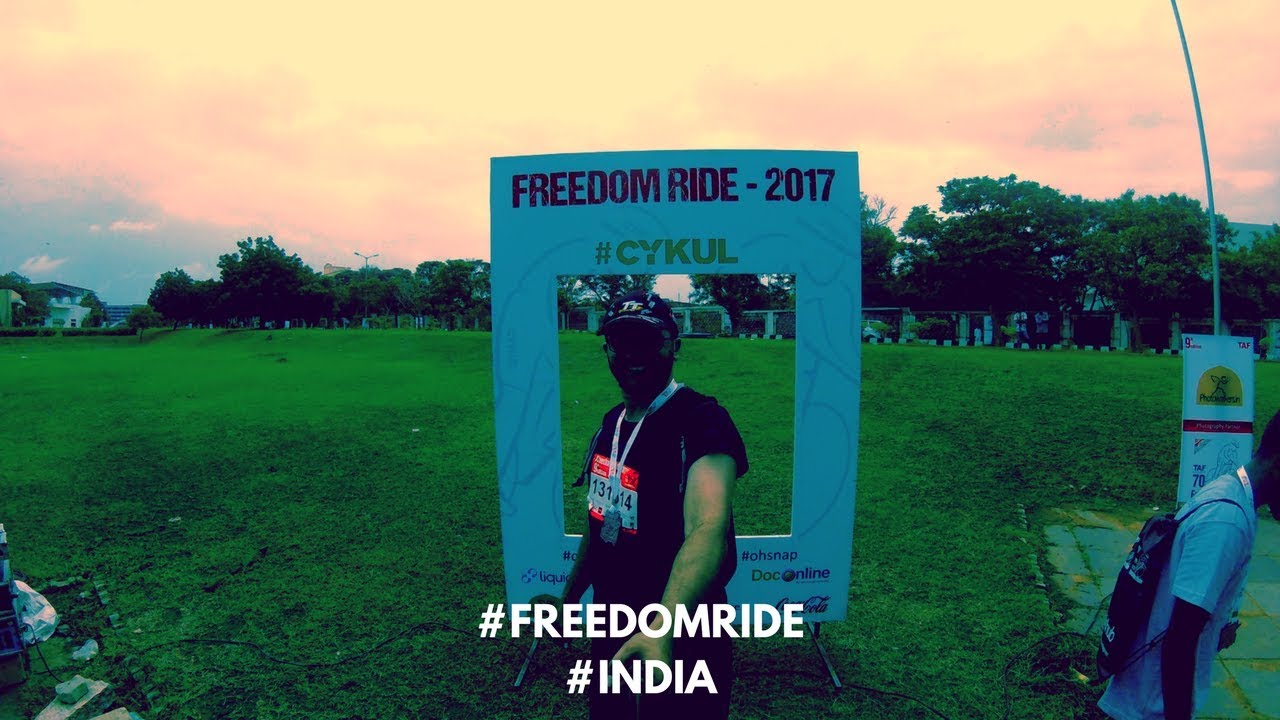 Freedom ride - by Cykul Hyderabad India- celebrating 70th Independence ...