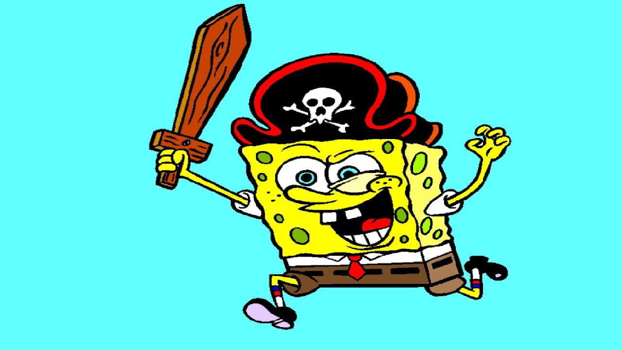 Pirate Captain SpongeBob - YouTube