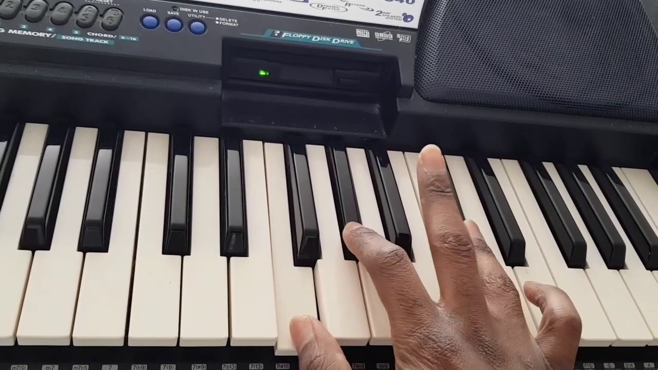 Rumba Sebene Afro Beat keyboard/Piano Tutorial lead and bass guitar ...