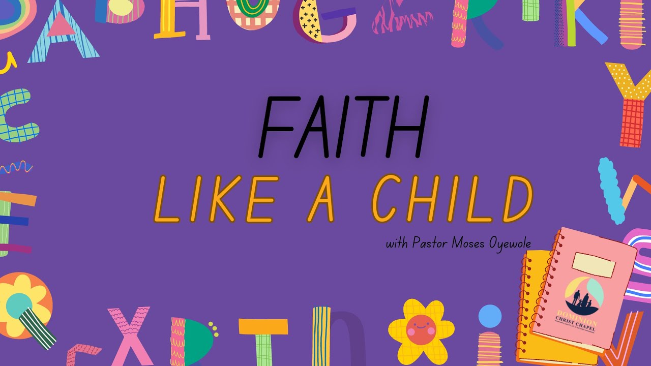 Copy of Sunday Service 02.25.2024 | Faith Like A Child | Pastor Moses ...
