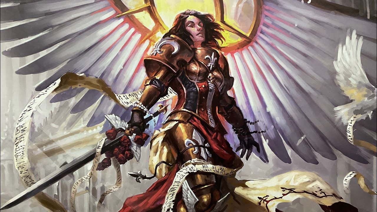 Warhammer 40k Celestine, the Living Saint 1:6 Statue by Weta Workshop ...
