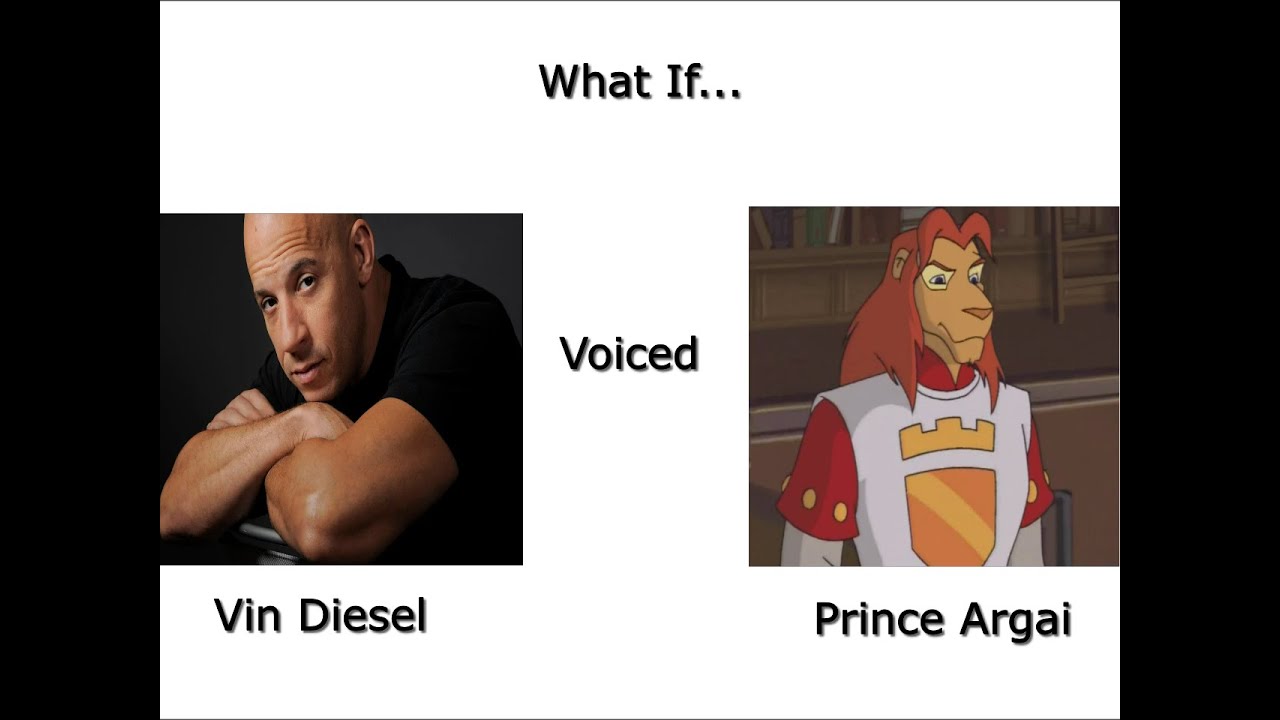 If Vin Diesel voiced Prince Argai - YouTube