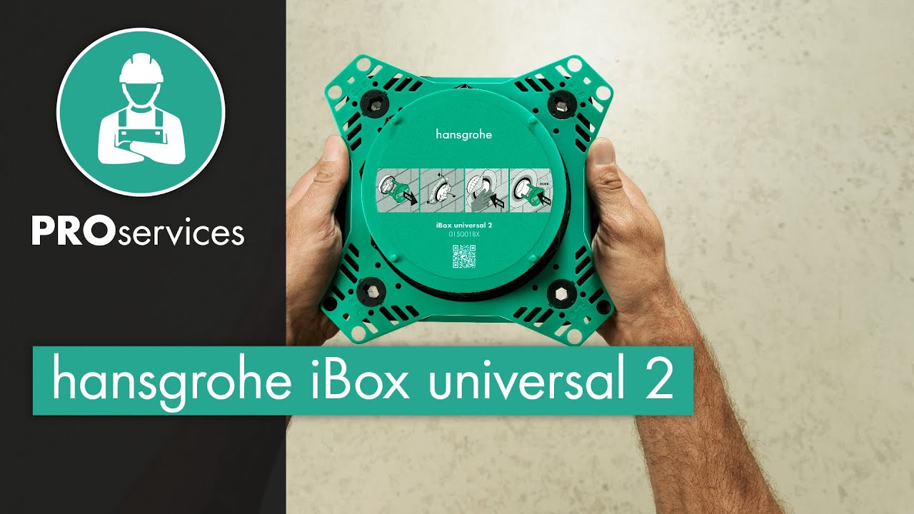 hansgrohe iBox universal 2 - YouTube