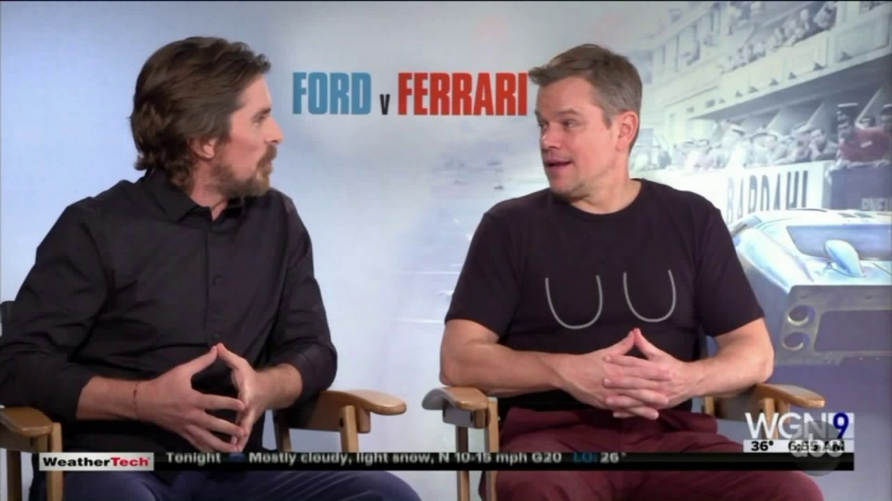 WGN Dean Richards interview with Matt Damon about feud with Kimmel airs ...