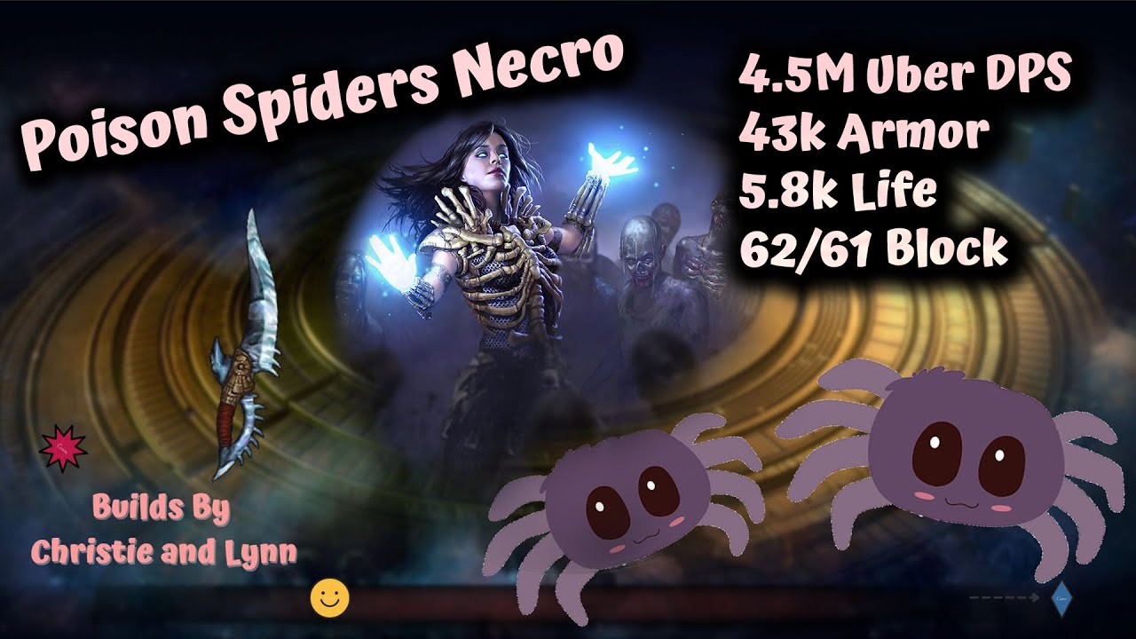 10 Divine 4.5M Uber DPS Budget Friendly Poison Spider (Still all ...
