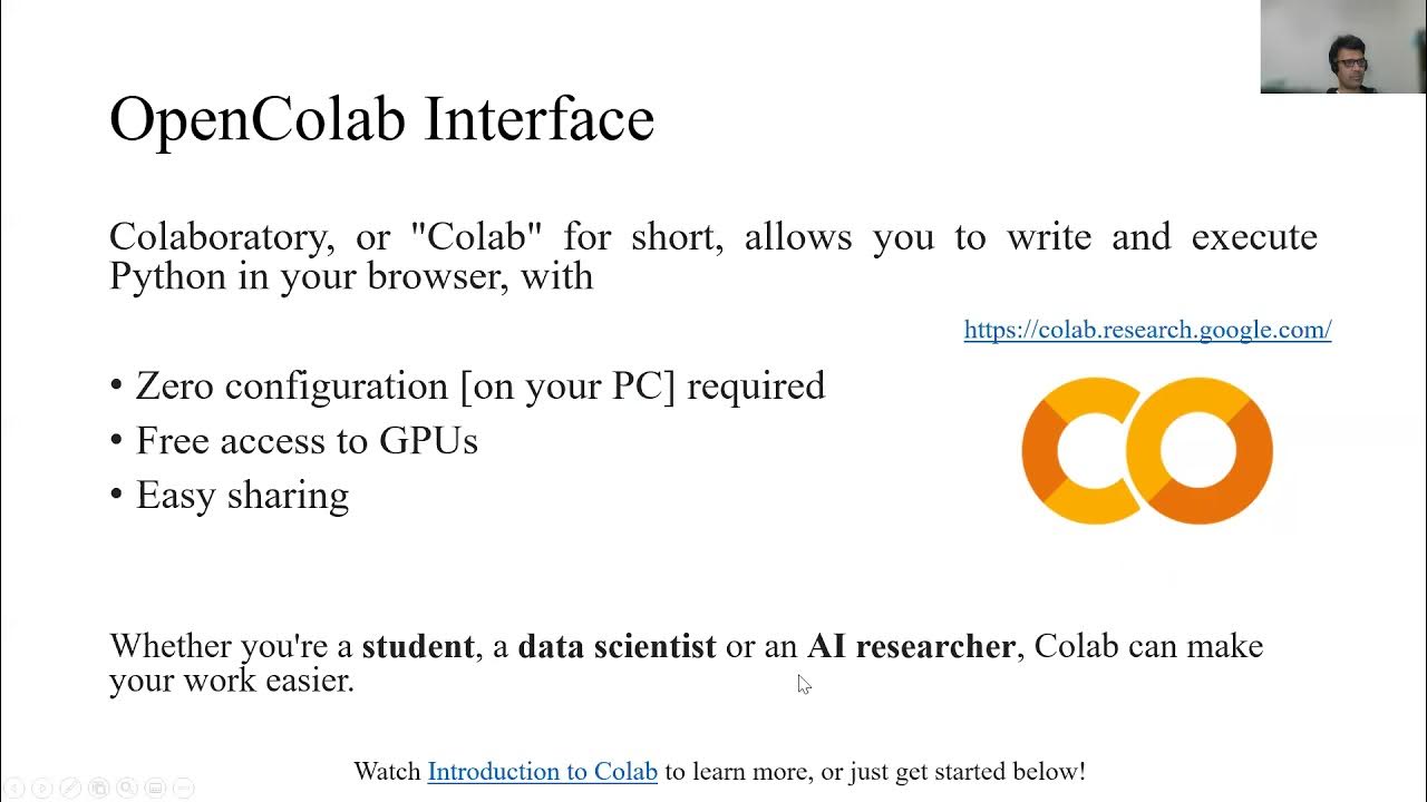 OpenColab (OpenSim in Google Colab) Introduction - YouTube