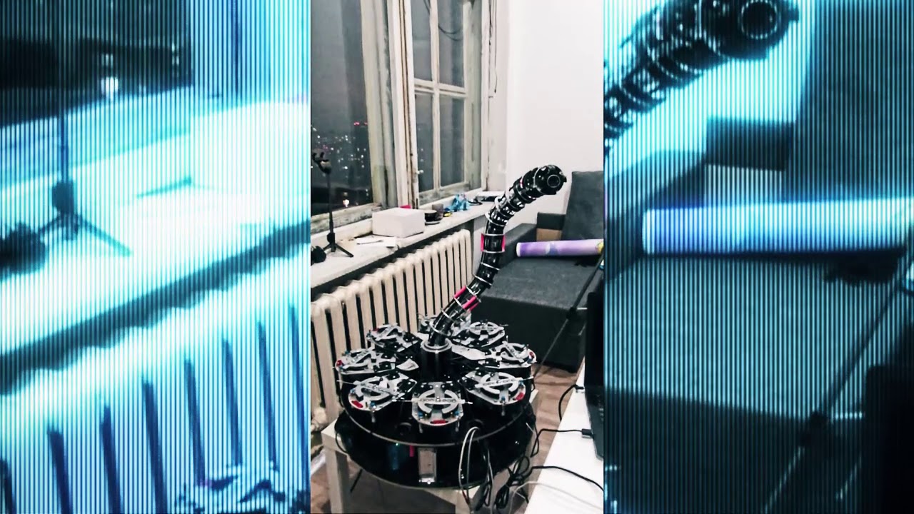 Robot snake arm - YouTube