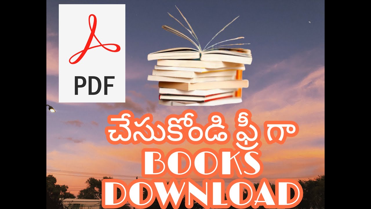 HOW TO DOWNLOAD BOOKS WITH FREEOFCOST in Telugu YouTube how-to-download-books-with-freeofcost-in-telugu-youtube