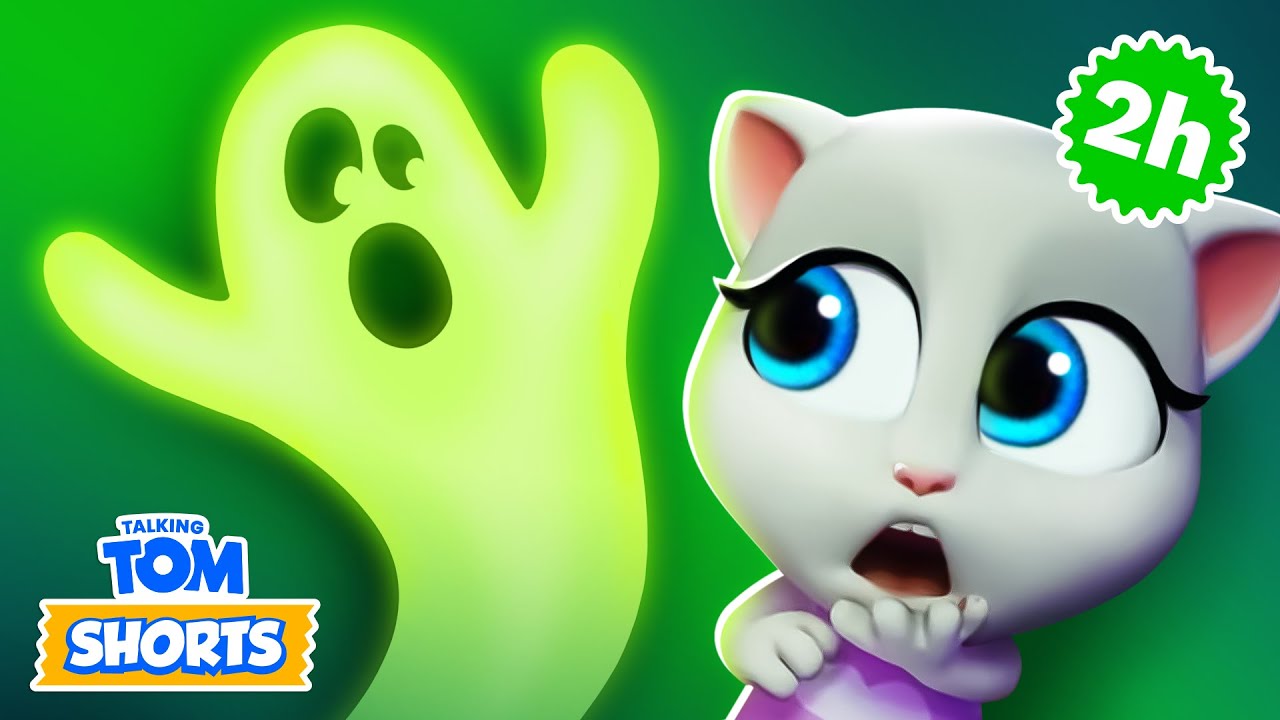 Spooky Halloween Movies 👻 Talking Tom Shorts Compilation - YouTube