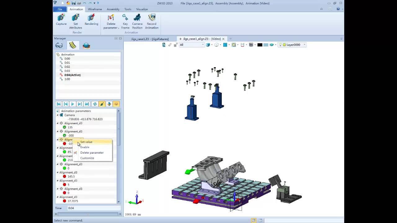 ZW3D Tutorial Animation - YouTube