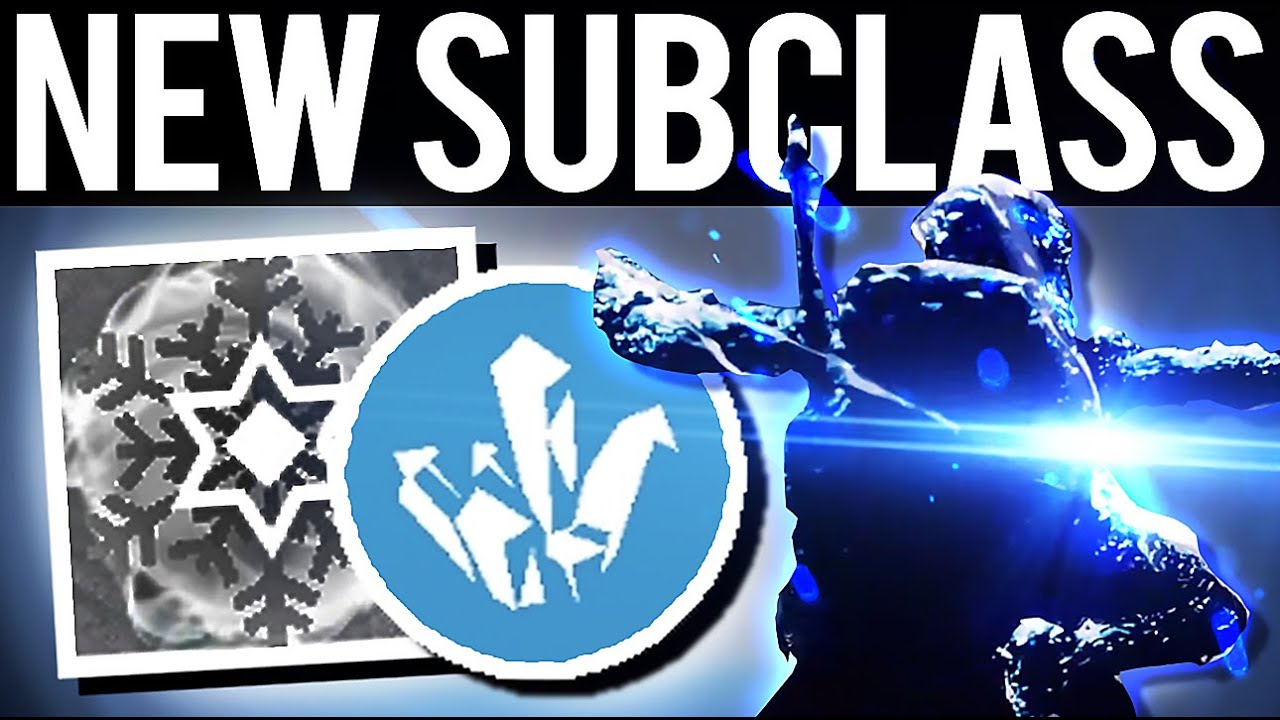 NEW ICE SUBCLASS GAMEPLAY ALL CLASSES - Destiny 2 - YouTube