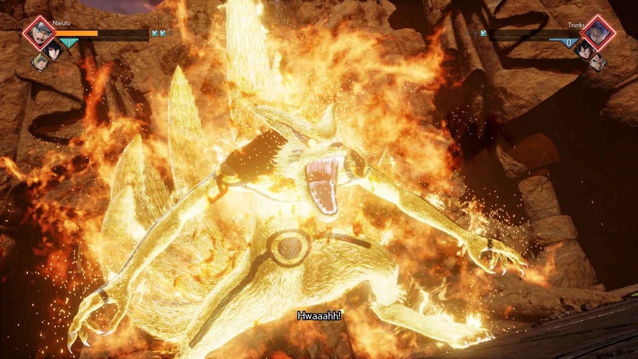 Naruto Nine-Tails Chakra Mode is a materpiece | Jump Force - YouTube