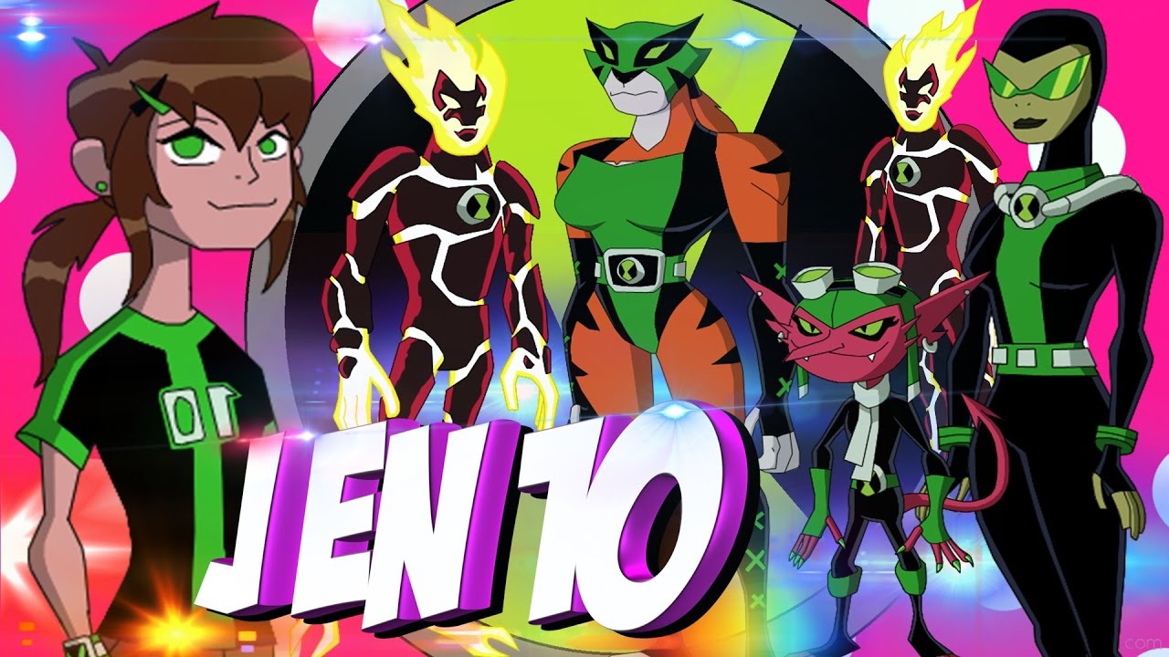 ESPECIAL JEN 10 | BEN 10 VERCION FEMENINA | TODOS LOS ALIENS |FRIO10MIL ...