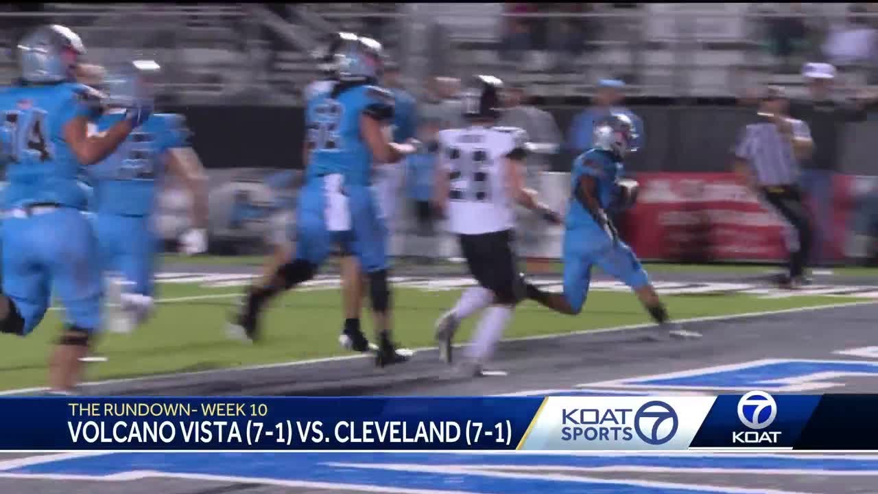 HS Football: Volcano Vista vs. Cleveland - YouTube