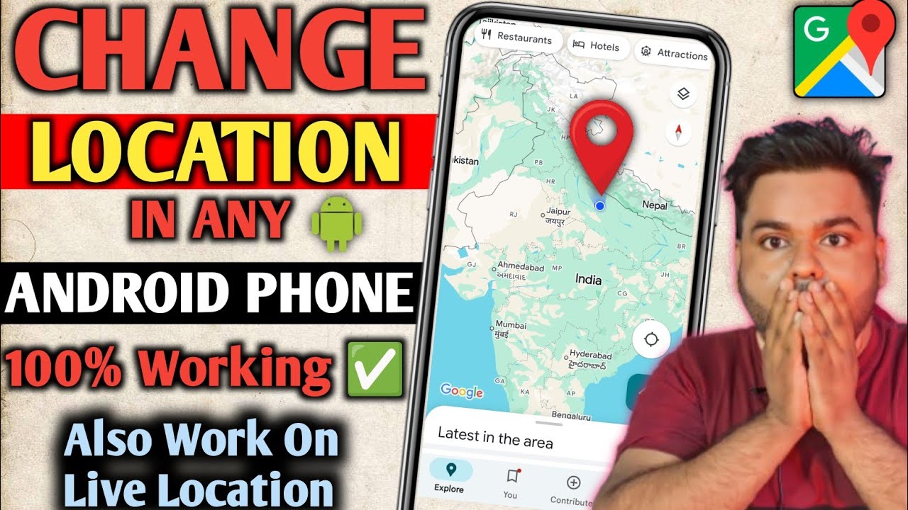 How to change location in android phone| Gps location ko kese change karen |Fake Live Location ...