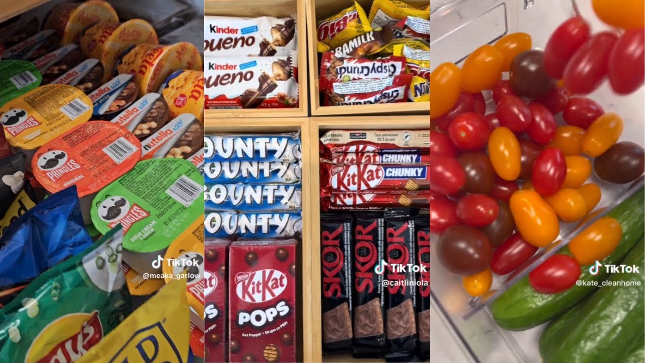 Satisfying Random Restock, Food restock, & Cleaning ASMR #510 - YouTube