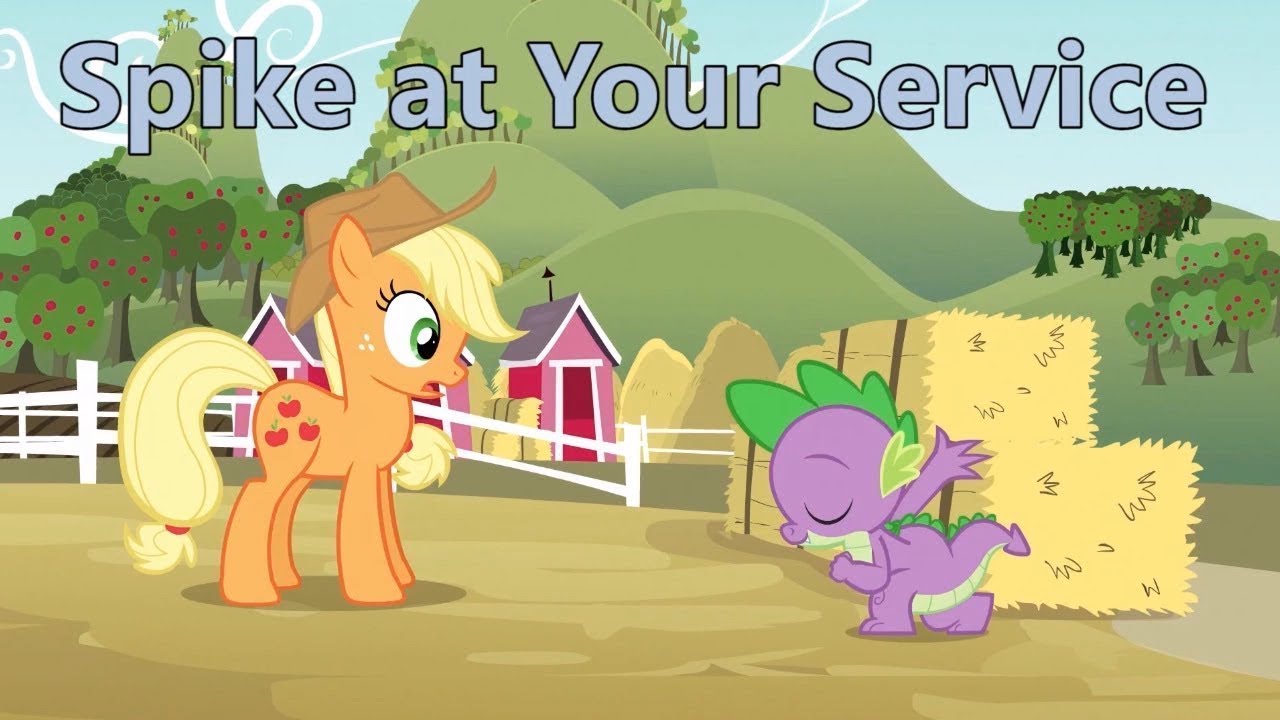 "Spike At Your Service" Laid The Foundation For AppleSpike (Applejack x ...