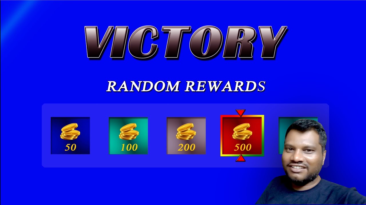 Victory Random Rewards | Game Victory | fame graphic | Sameer Sonawane ...