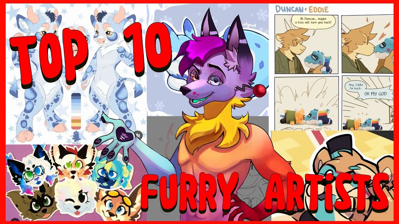 My Top 10 Favorite Furry Artists - YouTube