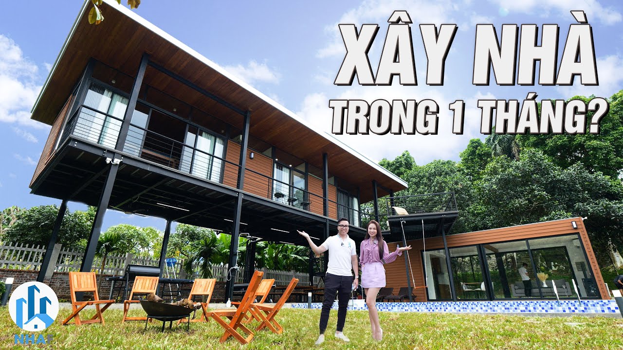 Chỉ 30 NGÀY BIẾN HÓA Bãi Đất Trống Thành HOMESTAY NHÀ VƯỜN Bao Trọn ...