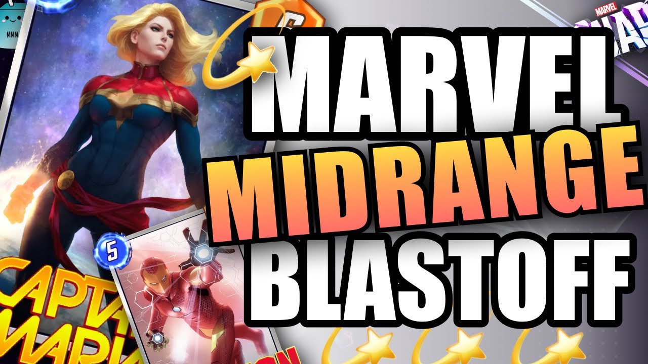 Marvel Snap Pool 3 Captain Marvel Midrange Deck BLASTOFF! | Infinite ...