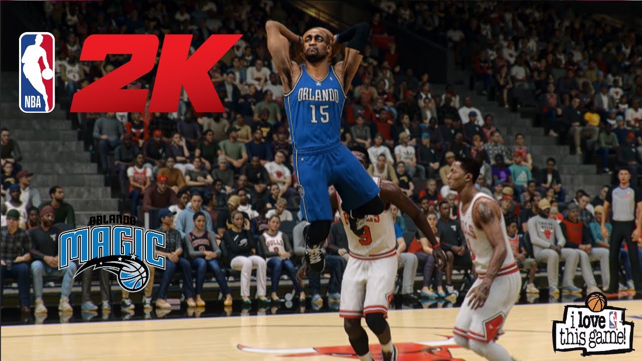 D-Rose & Vinsanity Light It Up! Bulls vs Magic | NBA 2K25 CPU ...