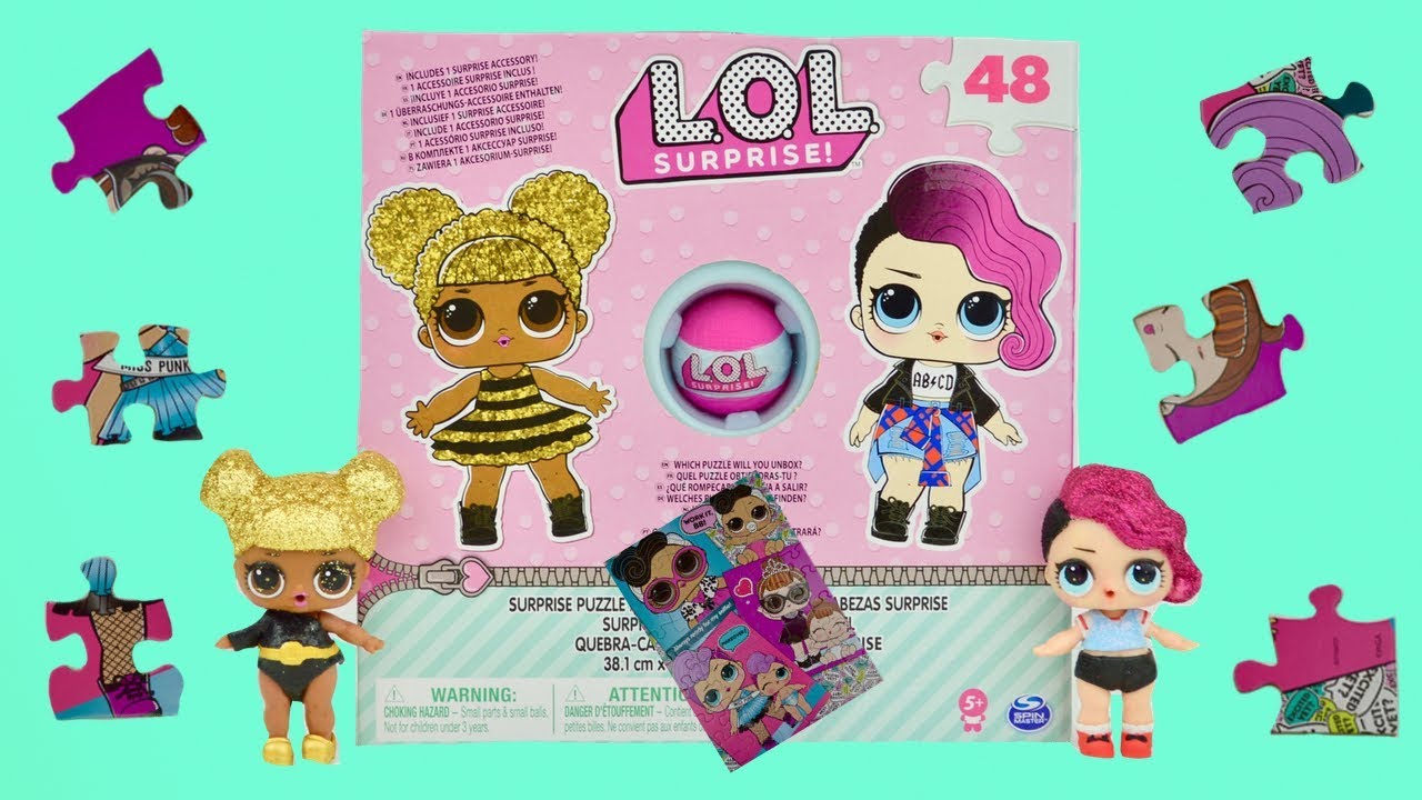 LOL ПАЗЛ С СЮРПРИЗОМ. NEW LOL PUZZLE+SURPRISE. НОВИНКА! - YouTube