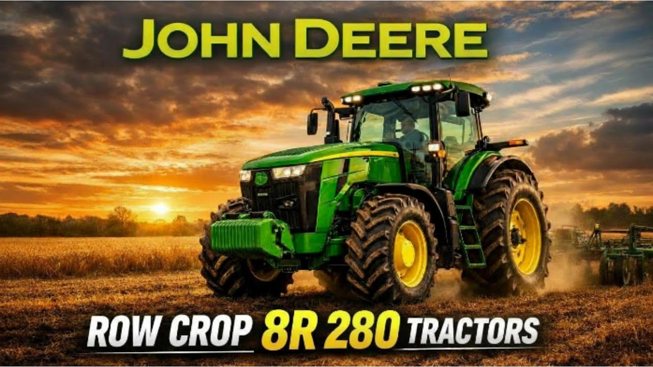 John Deere 8R 280 Tractor Review – Power, Specs & Real Performance ...