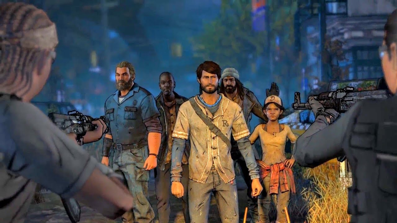 Javier, Clementine, Tripp Exiled from Richmond (Walking Dead | Telltale ...