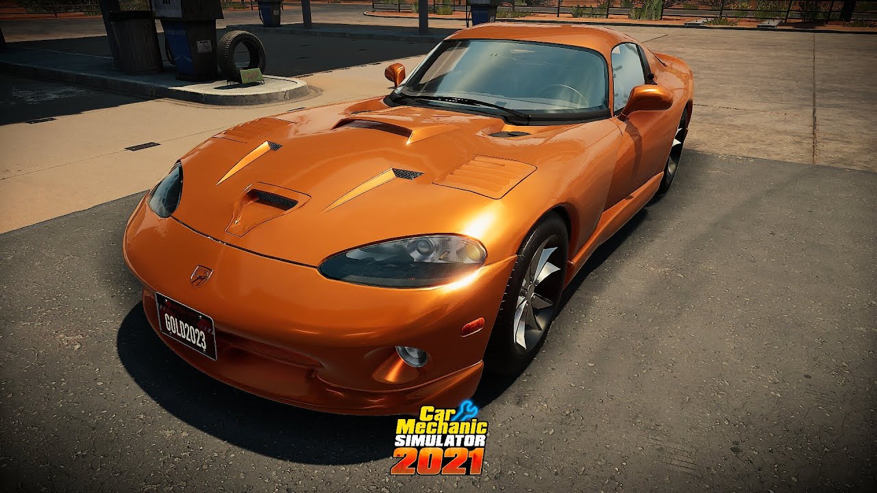 Dodge Viper GTS (Restoration/Boost/Drag-Race) Car Mechanic Simulator ...