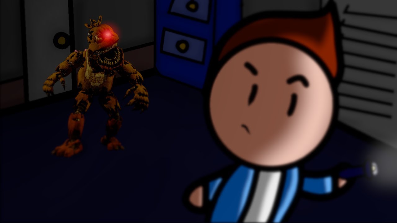 O novo FNaF 4 Doom é muito assustador! (Five Nights at Freddy's 4 Doom ...