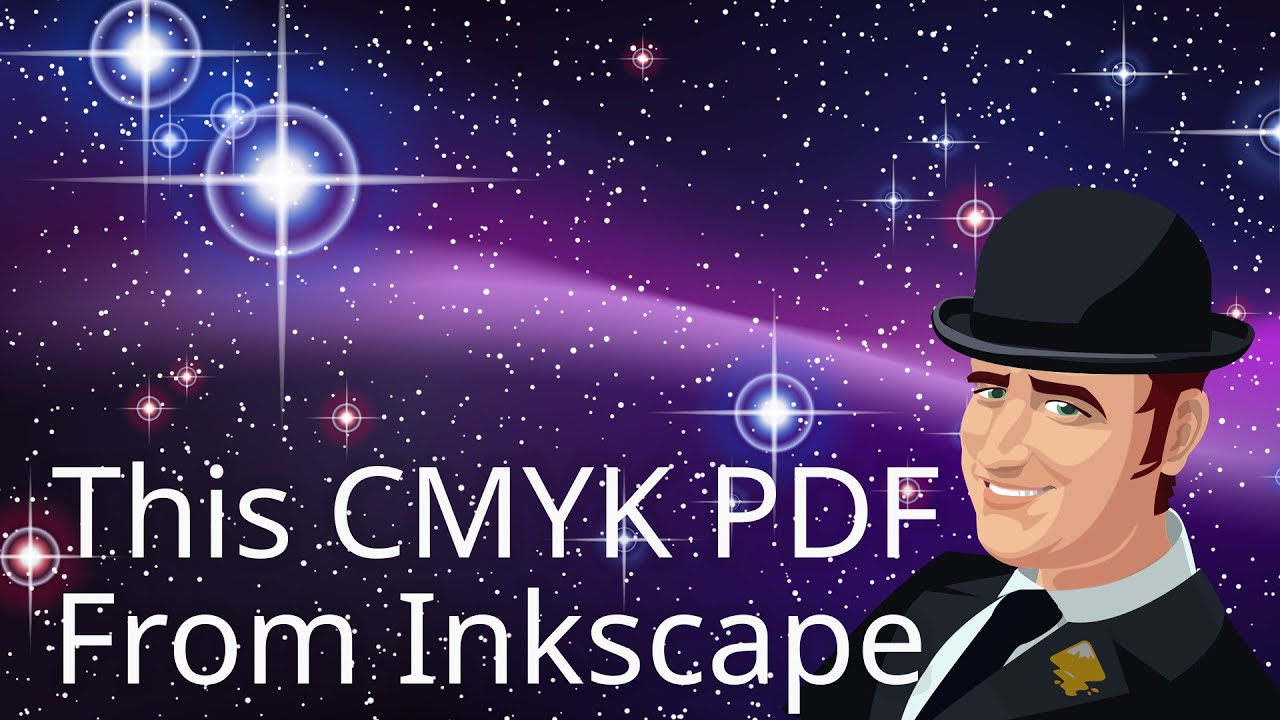 This CMYK PDF came from Inkscape - YouTube