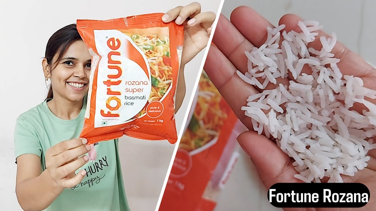 Fortune Rozana Super Basmati Rice: 1kg Review & Cooking Demo | Fortune ...