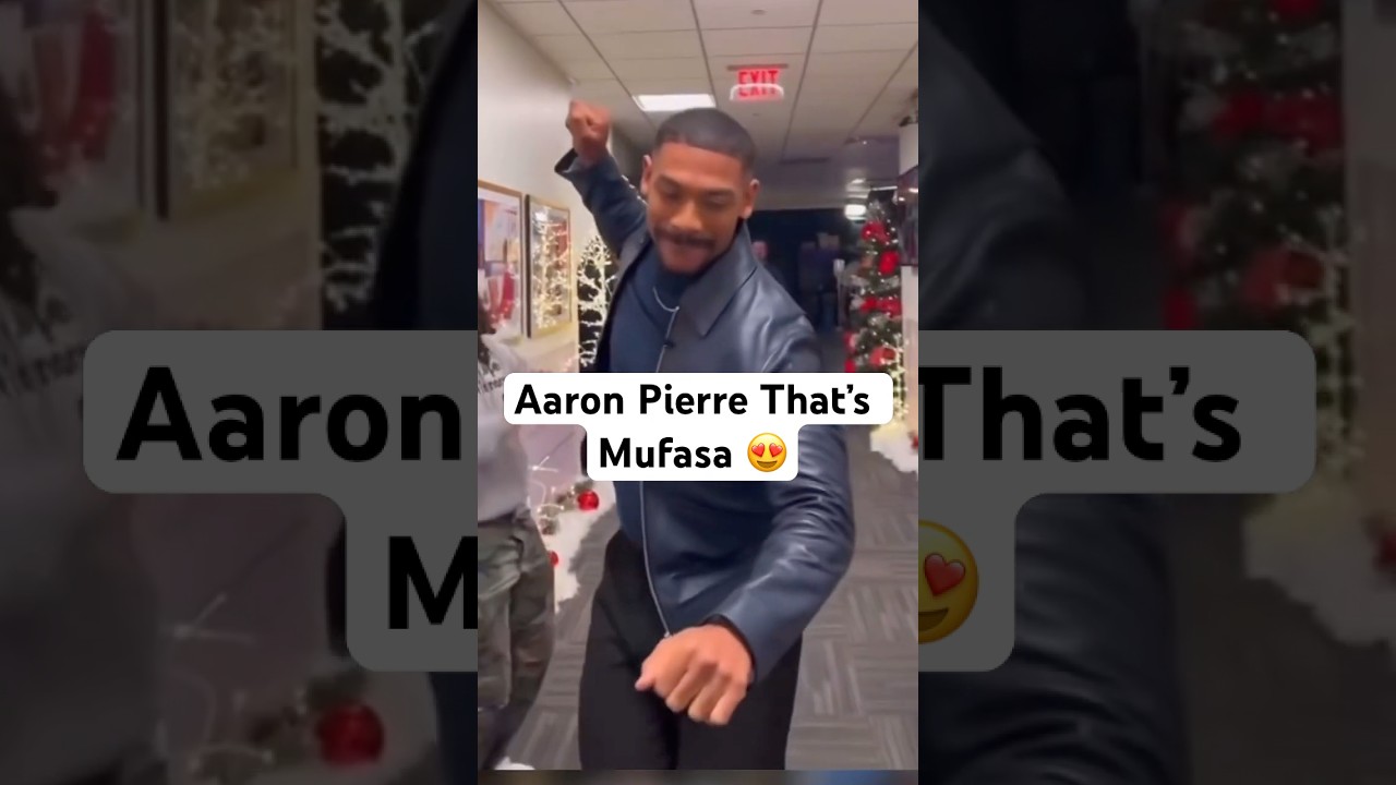 Aaron Pierre that’s mufasa Video #fy #fy #aaronpierre # ...