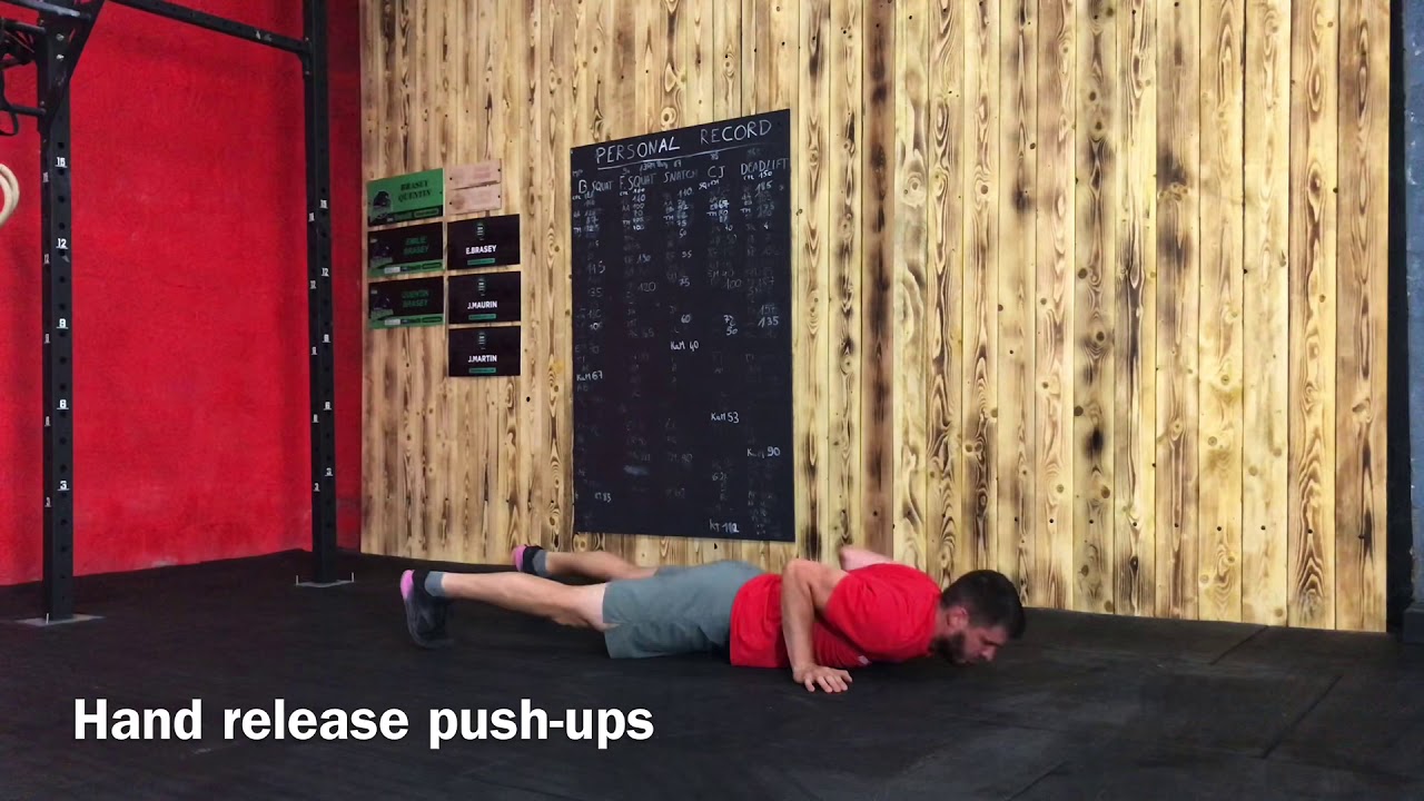 HAND RELEASE PUSH-UPS / CROSSFIT - YouTube