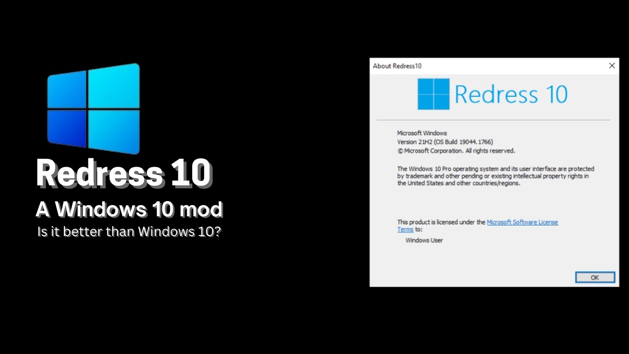 Redress 10 (RedressOS)! - YouTube