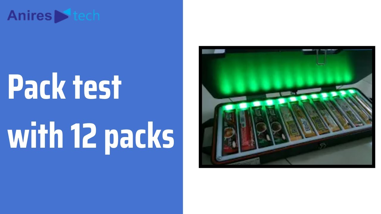 Pack test with 12 packs - YouTube