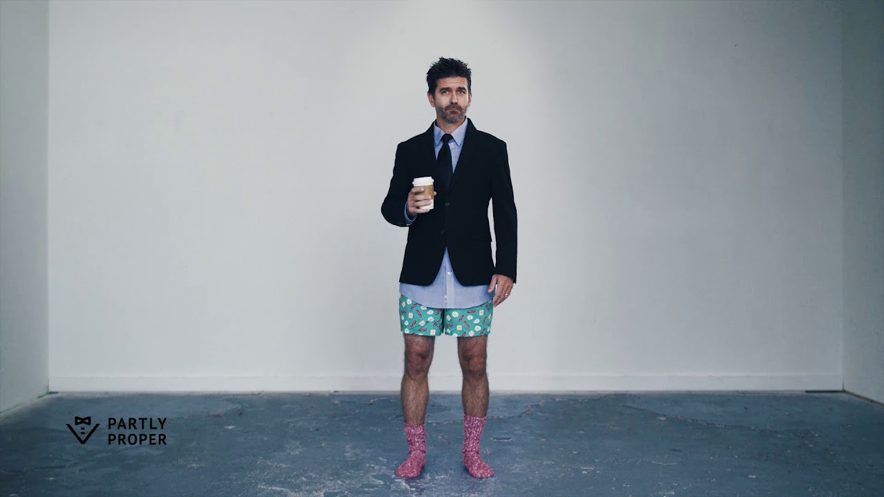 Partly Proper Presents: The Half Suit™ - YouTube