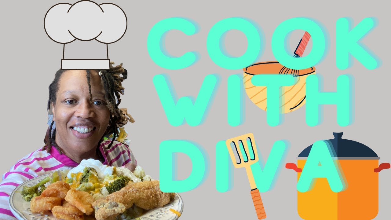 COOK WITH DIVA | FRIED FISH & SHRIMP | Mobile Home Diva - YouTube