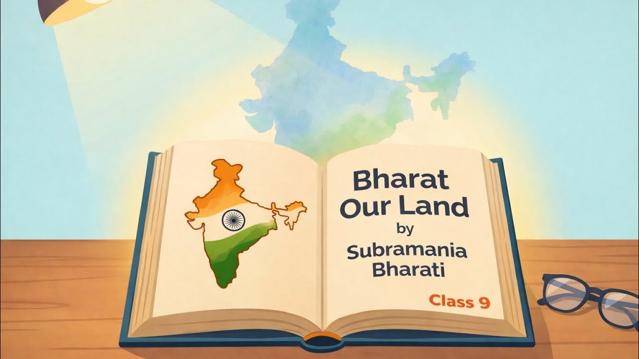 Bharat Our Land | Animation | Class 9 English Kaveri | Easy Explanation ...