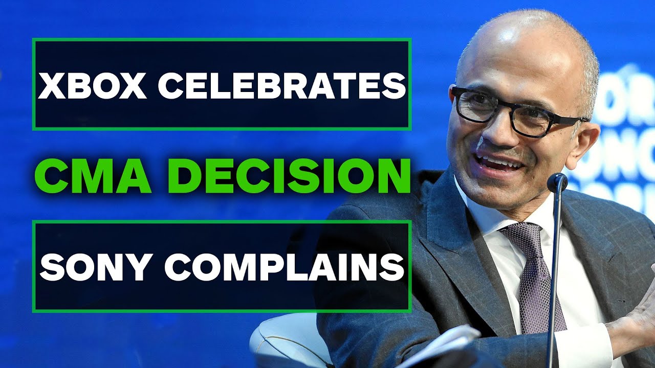 Xbox Celebrates CMA Changes, PlayStation Keeps Complaining - YouTube