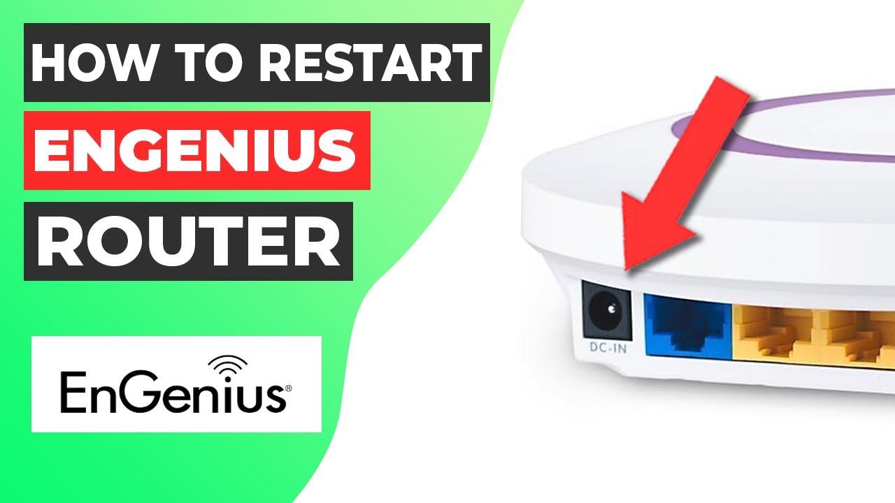 🔄 How to Restart Engenius Router - YouTube