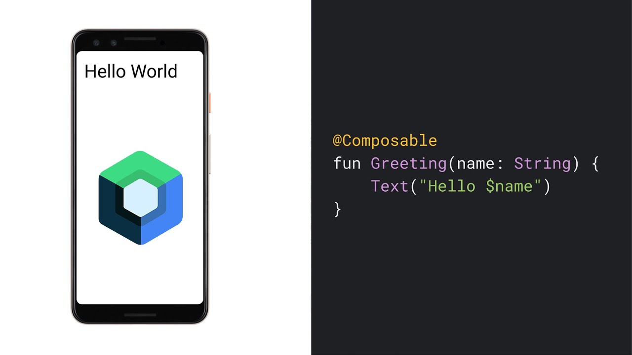 Create Your First Jetpack Compose Application Jetpack Compose Basics Youtube 1622