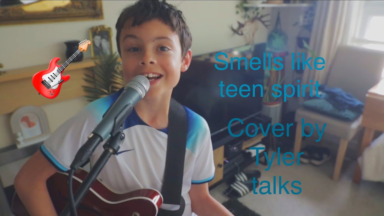 Tyler Talks does smells like teen spirit by Nirvana cover - YouTube